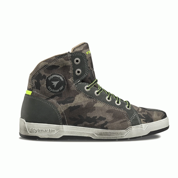 Stylmartin Raptor Evo Waterproof Sneaker in Camo | Veloce Club