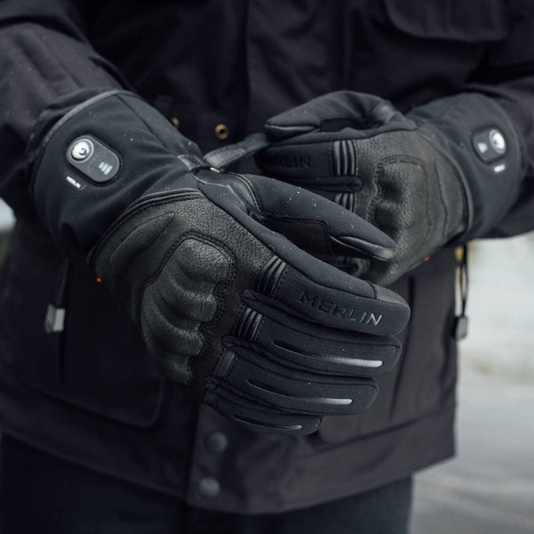 Merlin Curborough Heated Gloves | Veloce Club