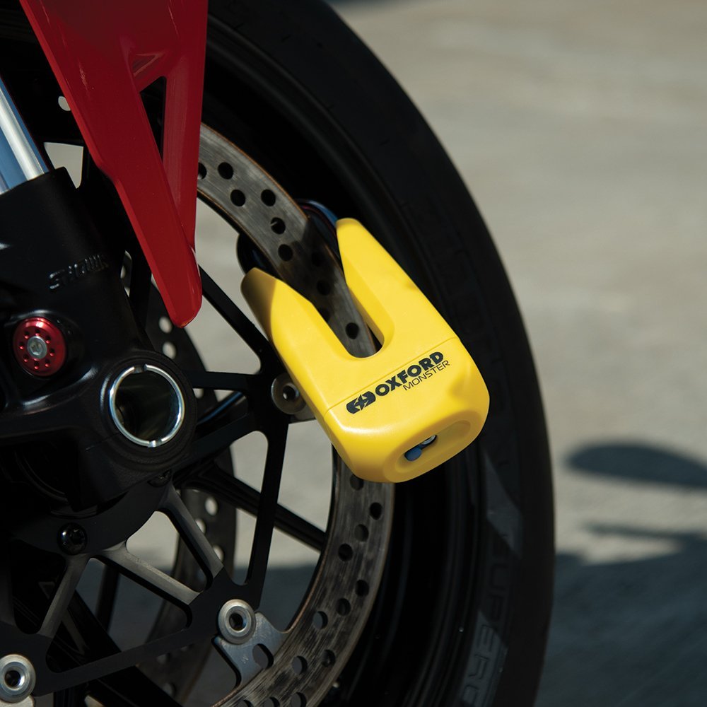 Oxford Monster 11mm Disc Lock in Yellow – Veloce Club