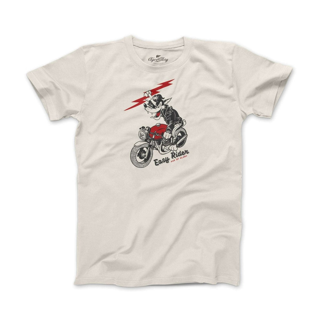 Age of Glory Easy Rider T-shirt in White – Veloce Club