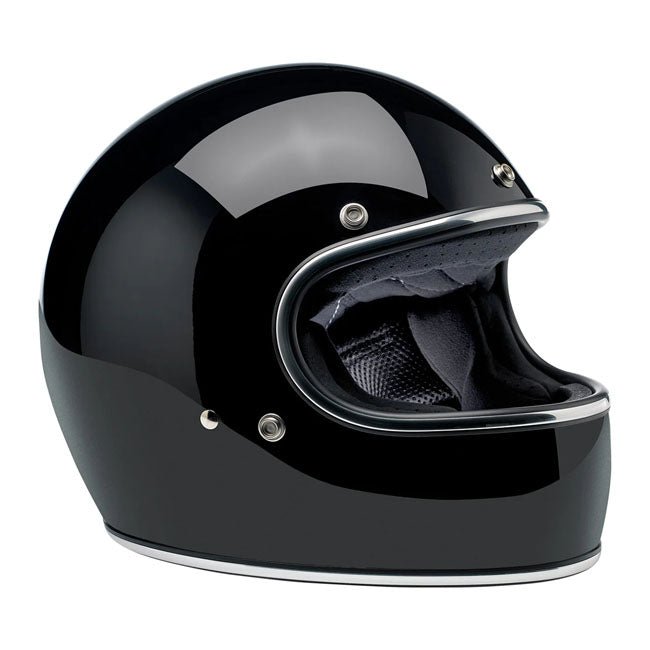 Biltwell Gringo Helmet Gloss Black available at Veloce Club