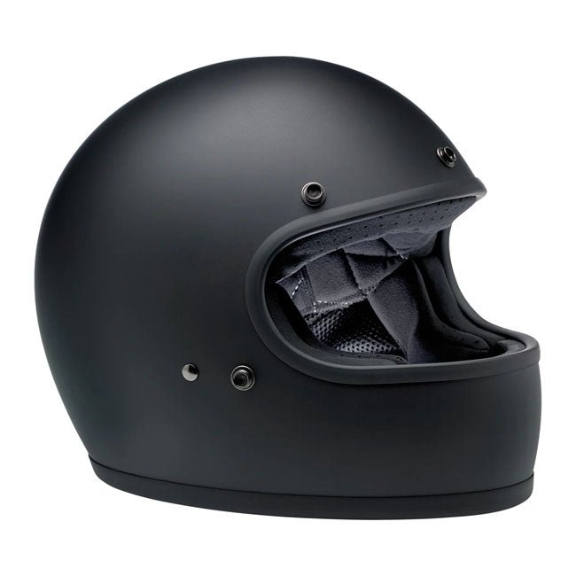 Biltwell Gringo Helmet - Flat Black available at Veloce Club