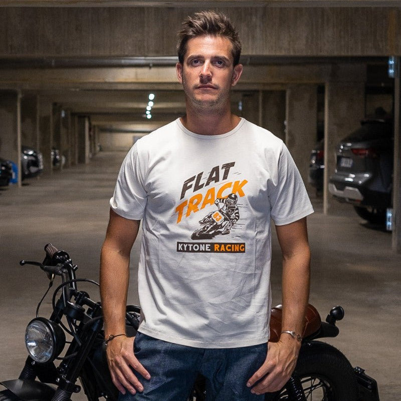 Kytone Tracker T-shirt in white – Veloce Club